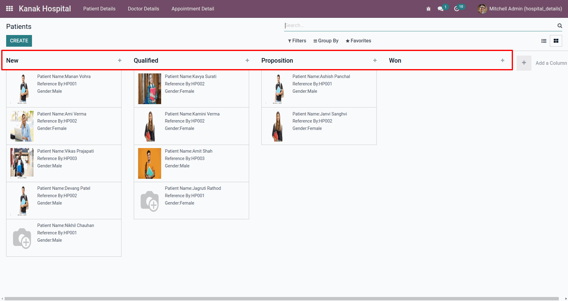 Advanced Kanban View In Odoo | Kanak Infosystems